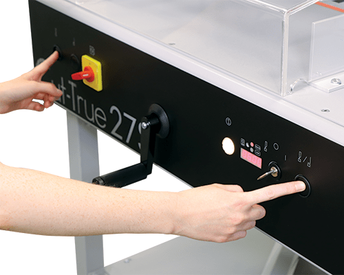Cut-True 27S Semi-Automatic Guillotine Cutter - Formax Direct